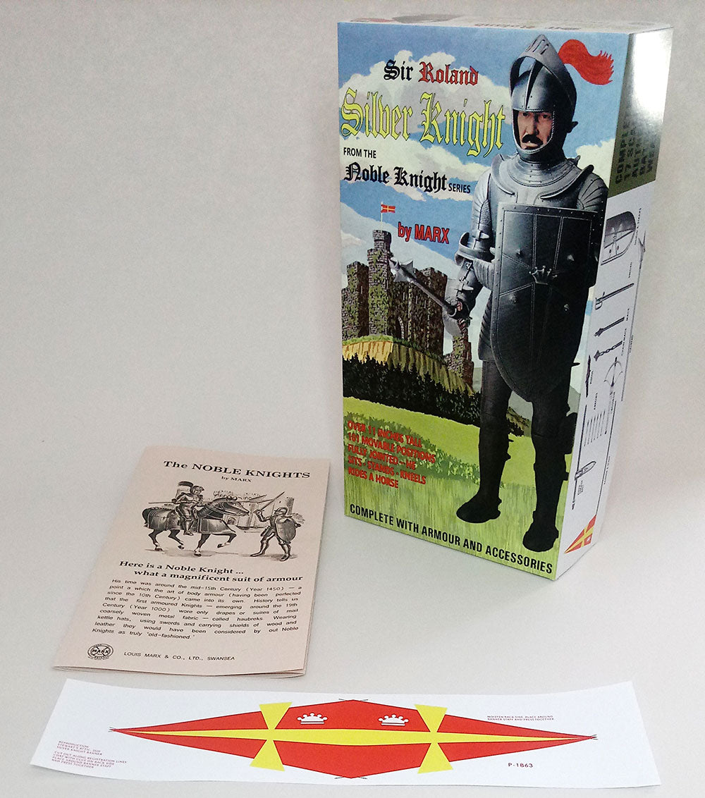 Knight – UK Silver Knight, Sir Roland Reproduction Box Set (Caucasian ...