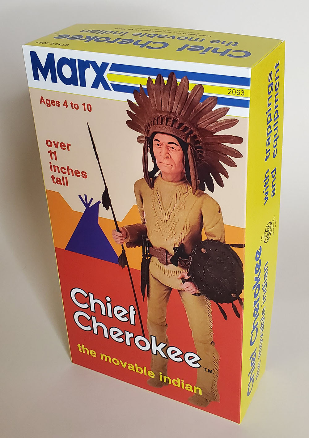 MOD - Chief Cherokee Reproduction Box (and Manual) – Stewart's Attic