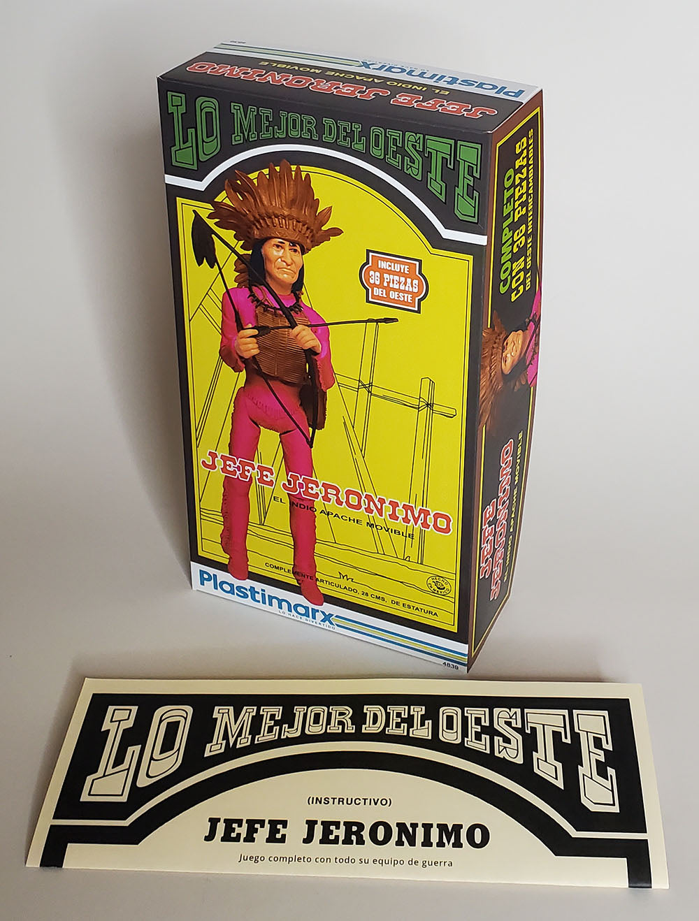 Jefe Jeronimo (Geronimo) (Magenta) – Mexican - Lo Mejor Del Oeste – Fa ...