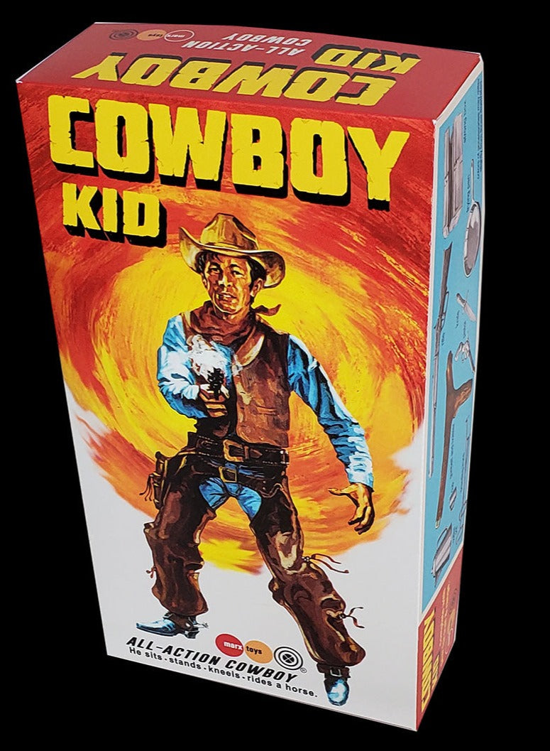 UK Cowboy Kid – Sunburst – Reproduction Box (and Manual) – Stewart's Attic
