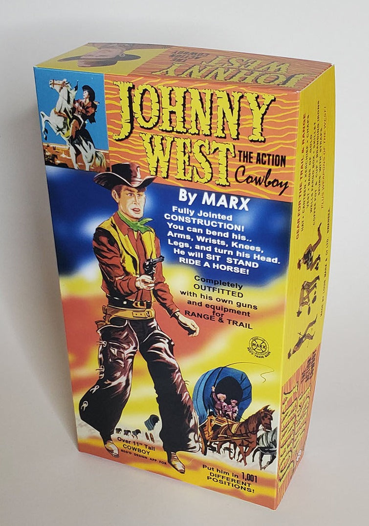 UK – Johnny West – Wagon Train - Reproduction Box (and Manual ...