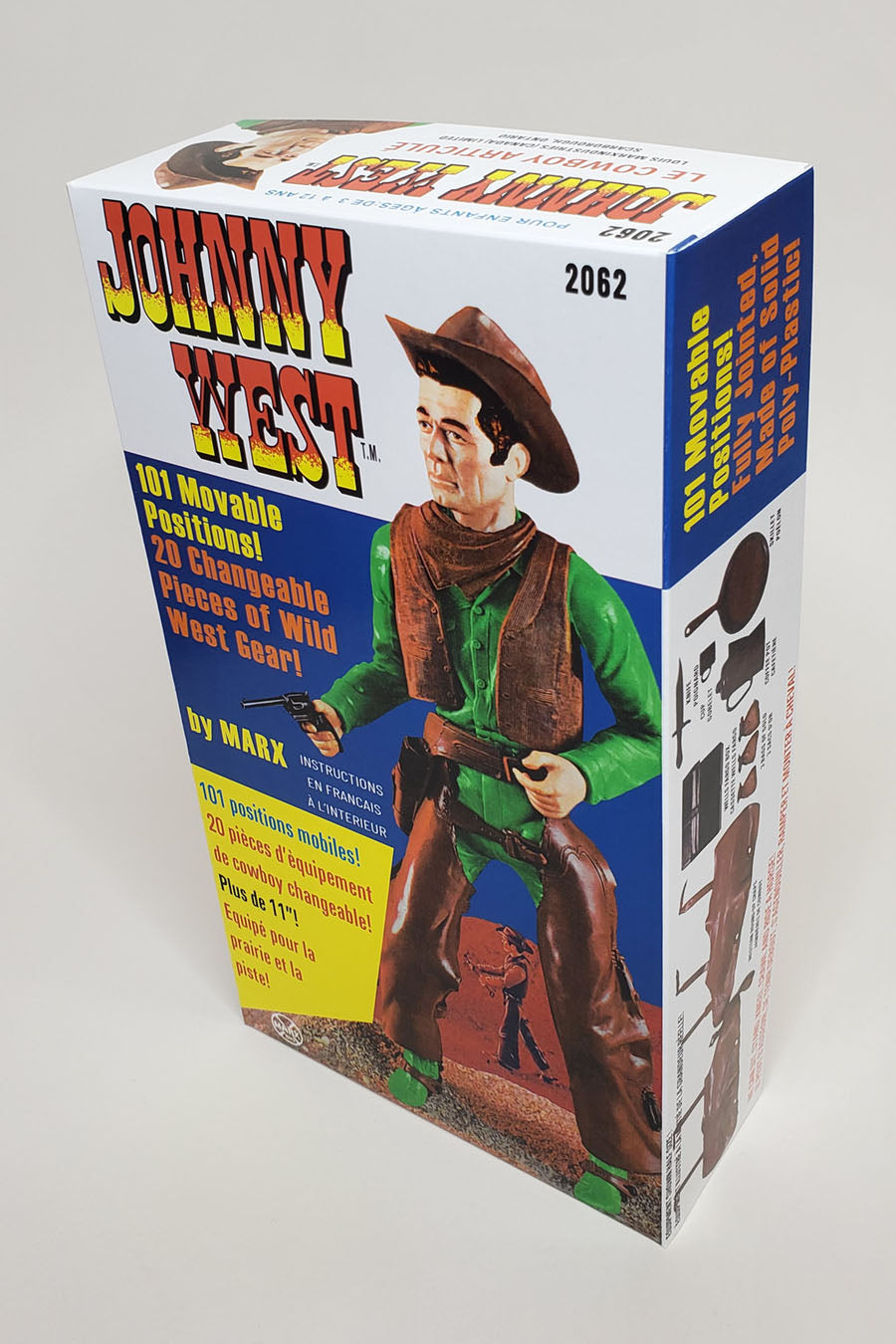 Canadian Johnny West – Campfire with Yellow Box - Bilingual, Reproduct ...