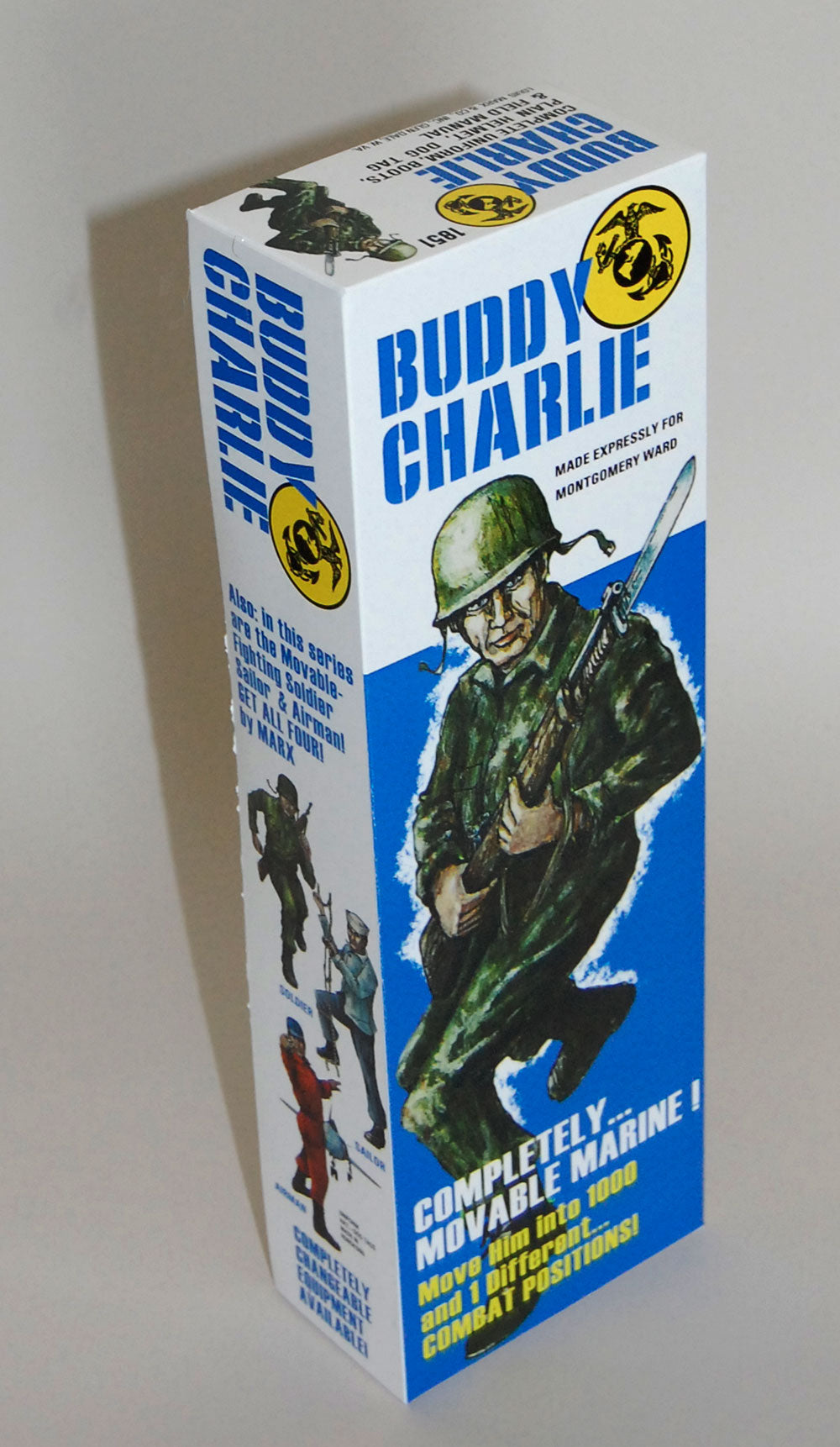 Buddy Charlie - Montgomery Ward Exclusive - Marine Reproduction Box (a ...