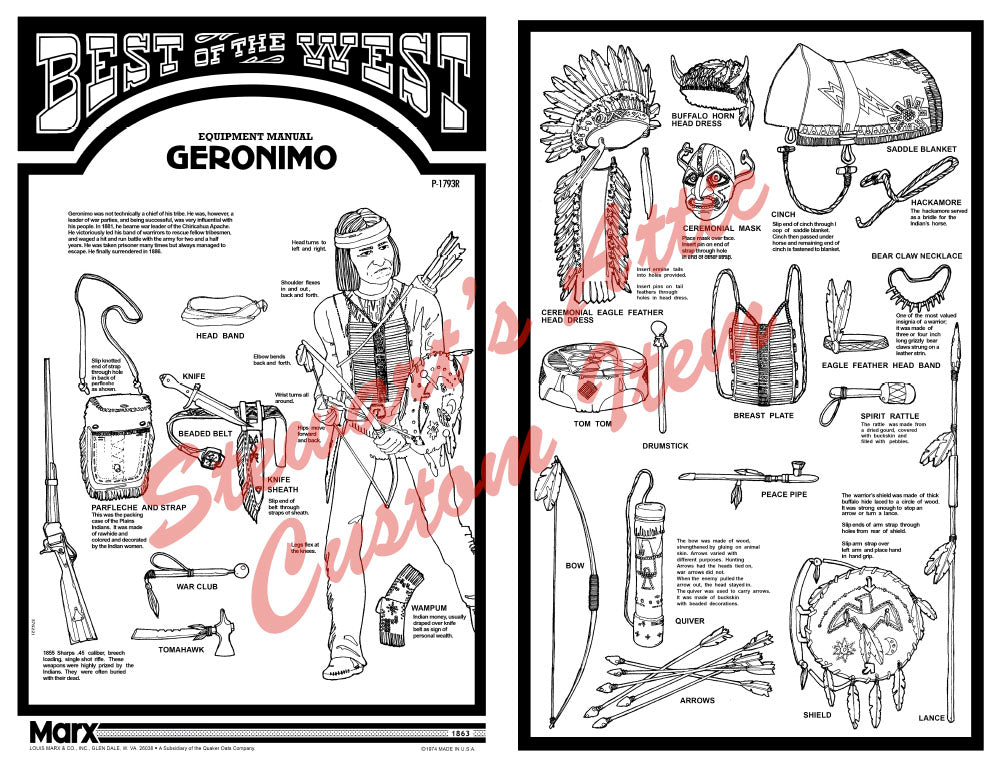 Geronimo - BOTW Reproduction Equipment Manual – Stewart's Attic