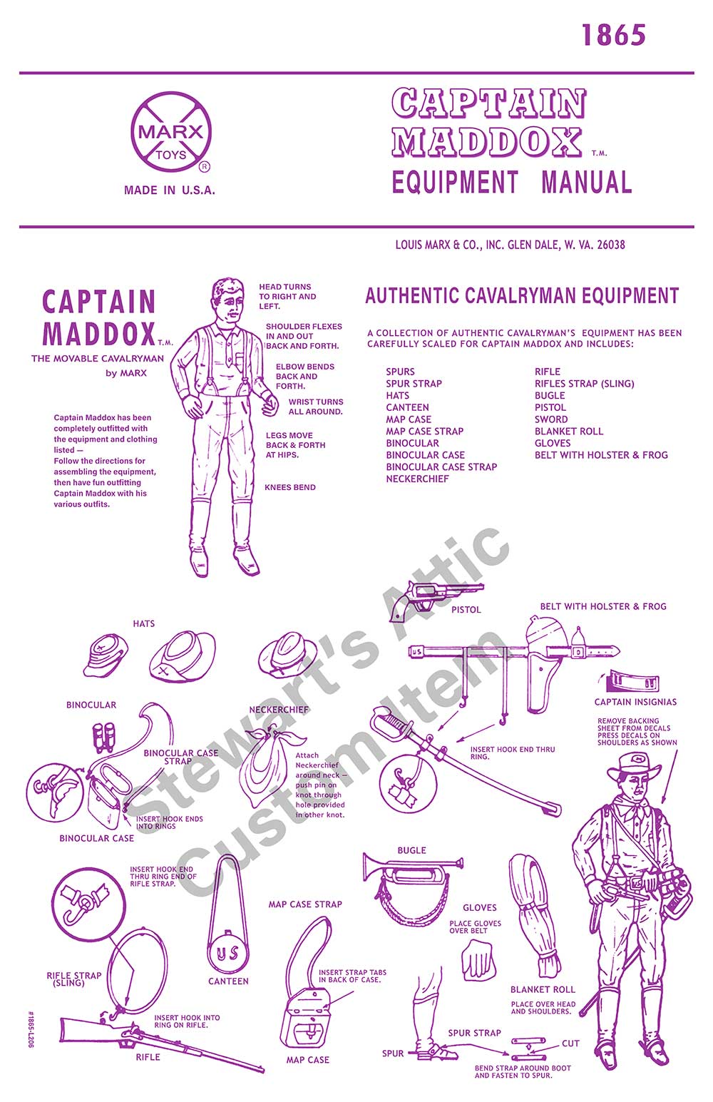 Capt. Maddox - MOD Style - Fantasy Equipment Manual – Stewart's Attic