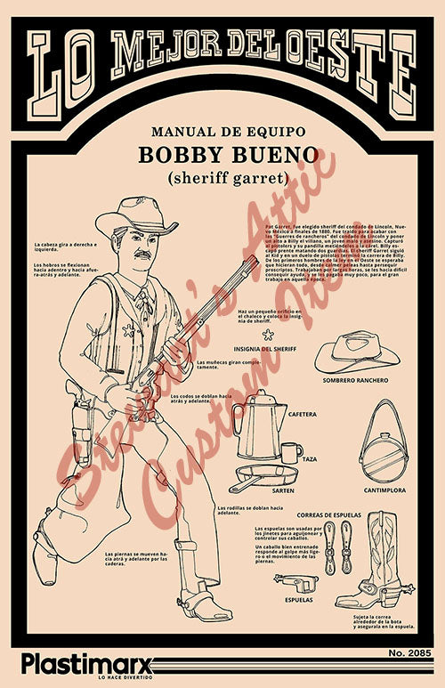 Sheriff Garrett - Mexican BOTW Bobby Bueno - Reproduction Equipment Ma ...
